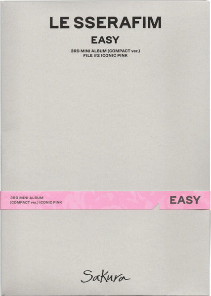 The Vintage Store - Le Sserafim – Easy CD