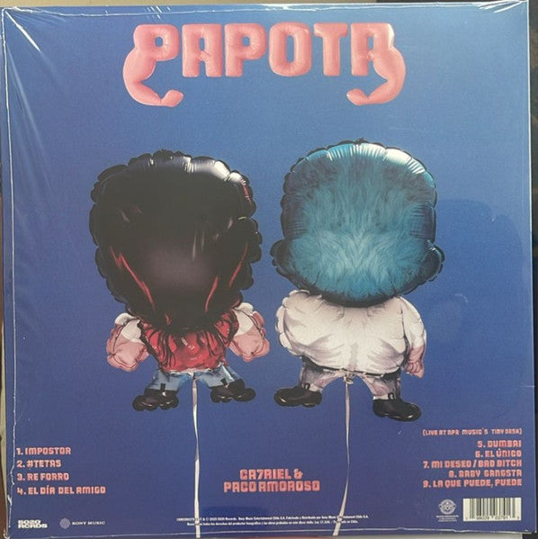The vintage Store - CA7RIEL & Paco Amoroso – PAPOTA - LP Rosa – The ...