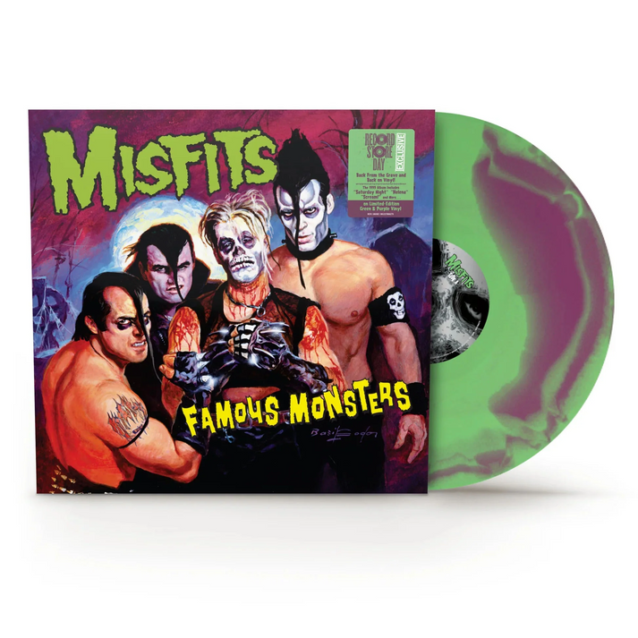 The Vintage Store - Misfits Famous Monsters - RSD 2026 - LP verde y morado